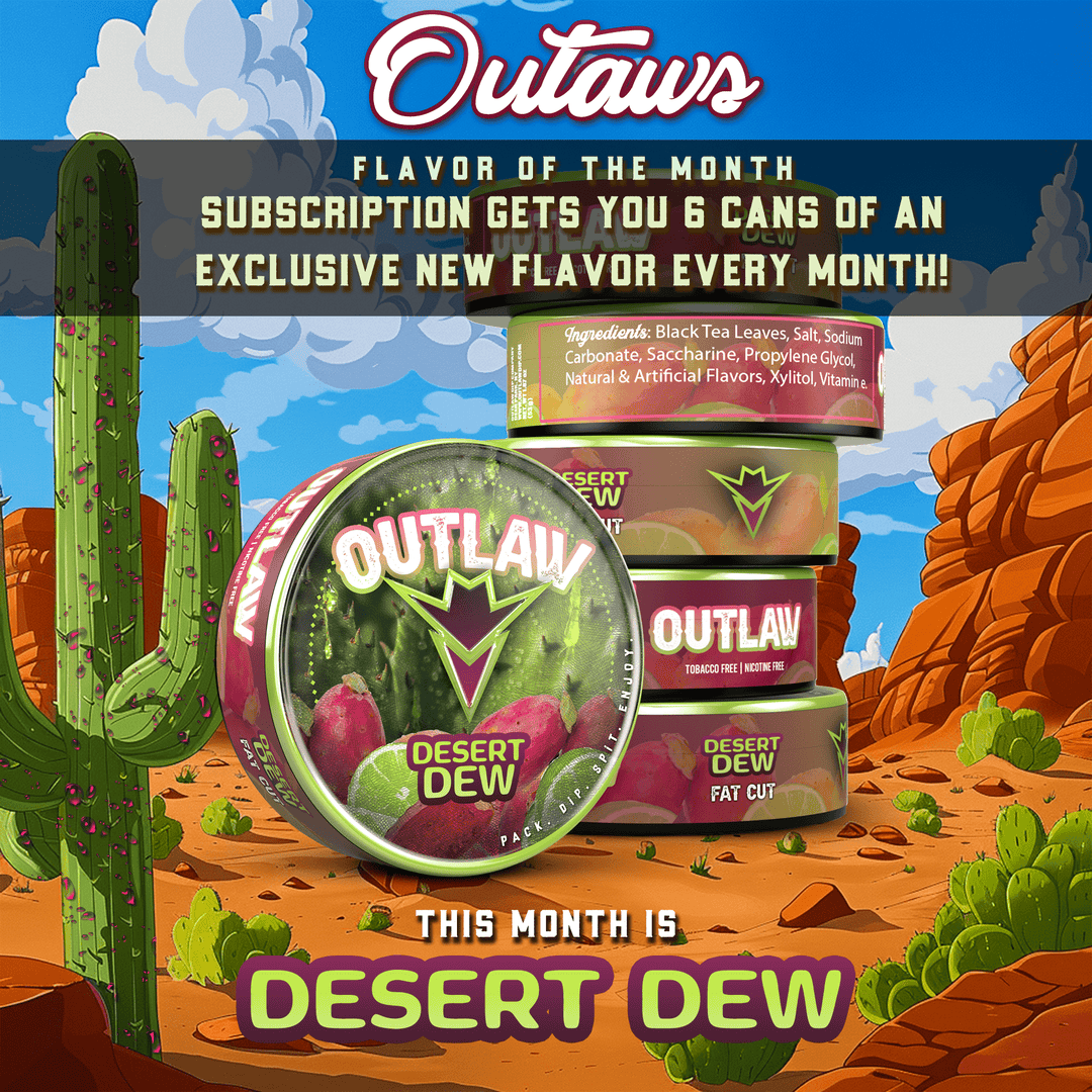 Outlaw FAT Cut Dip - Premium Chewing Tobacco Alternative – Outlaw Dip ...