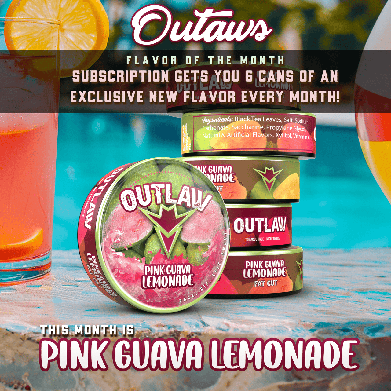 Outlaw FAT Cut Dip - Premium Chewing Tobacco Alternative – Outlaw Dip ...