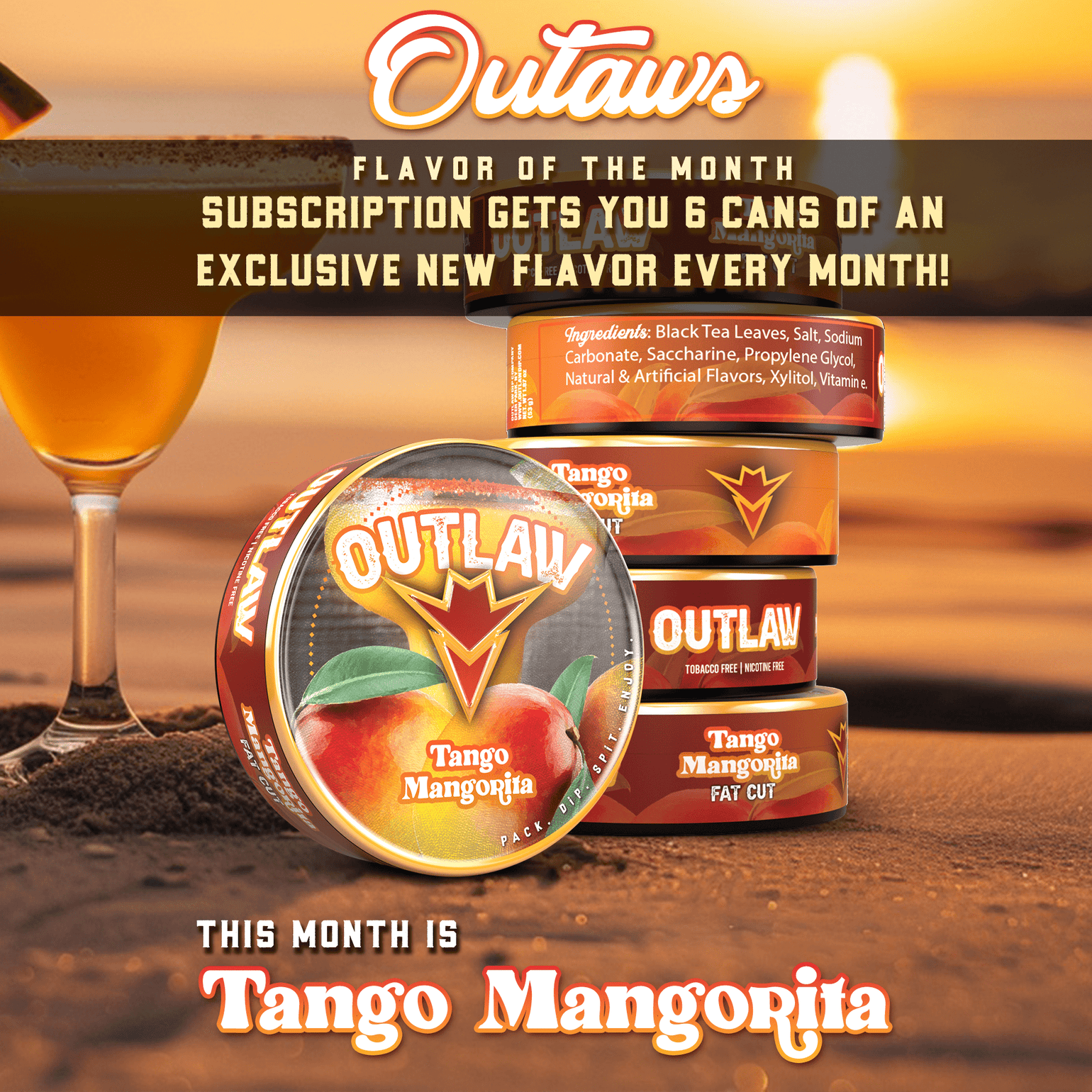 Shop Tobacco Free Dip Brands - Long Cut and Pouches – Outlaw Dip ...