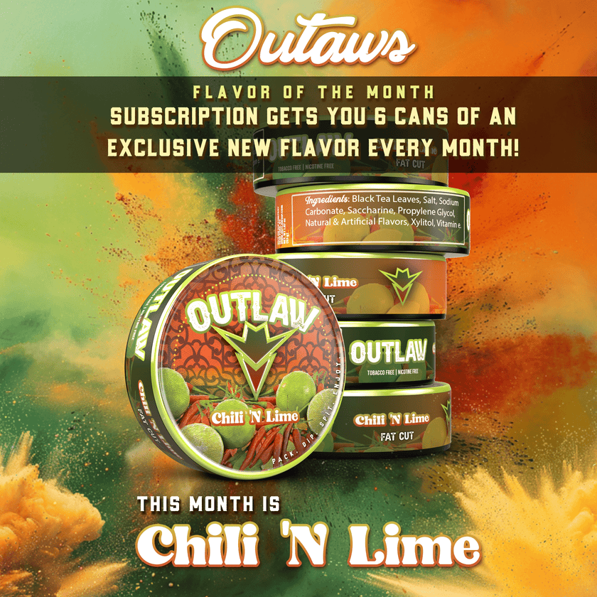 Outlaw FAT Cut Dip - Premium Chewing Tobacco Alternative – Outlaw Dip ...