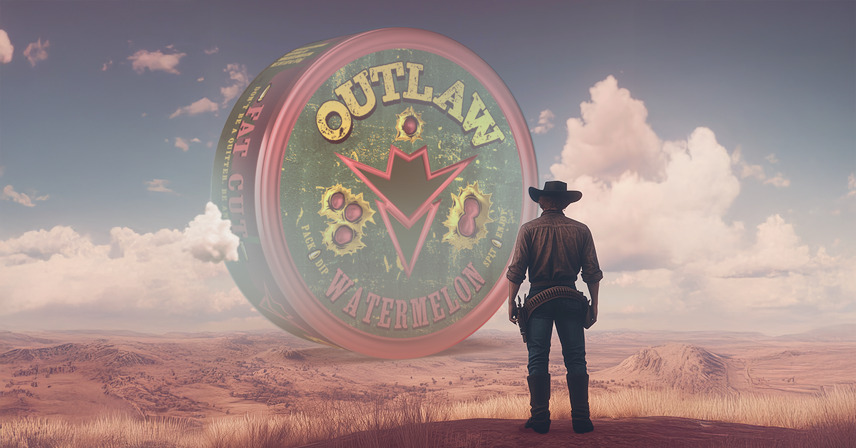 Outlaw Wintergreen Long Cut Dip - Wintergreen Tobaccoless Dip – Outlaw ...