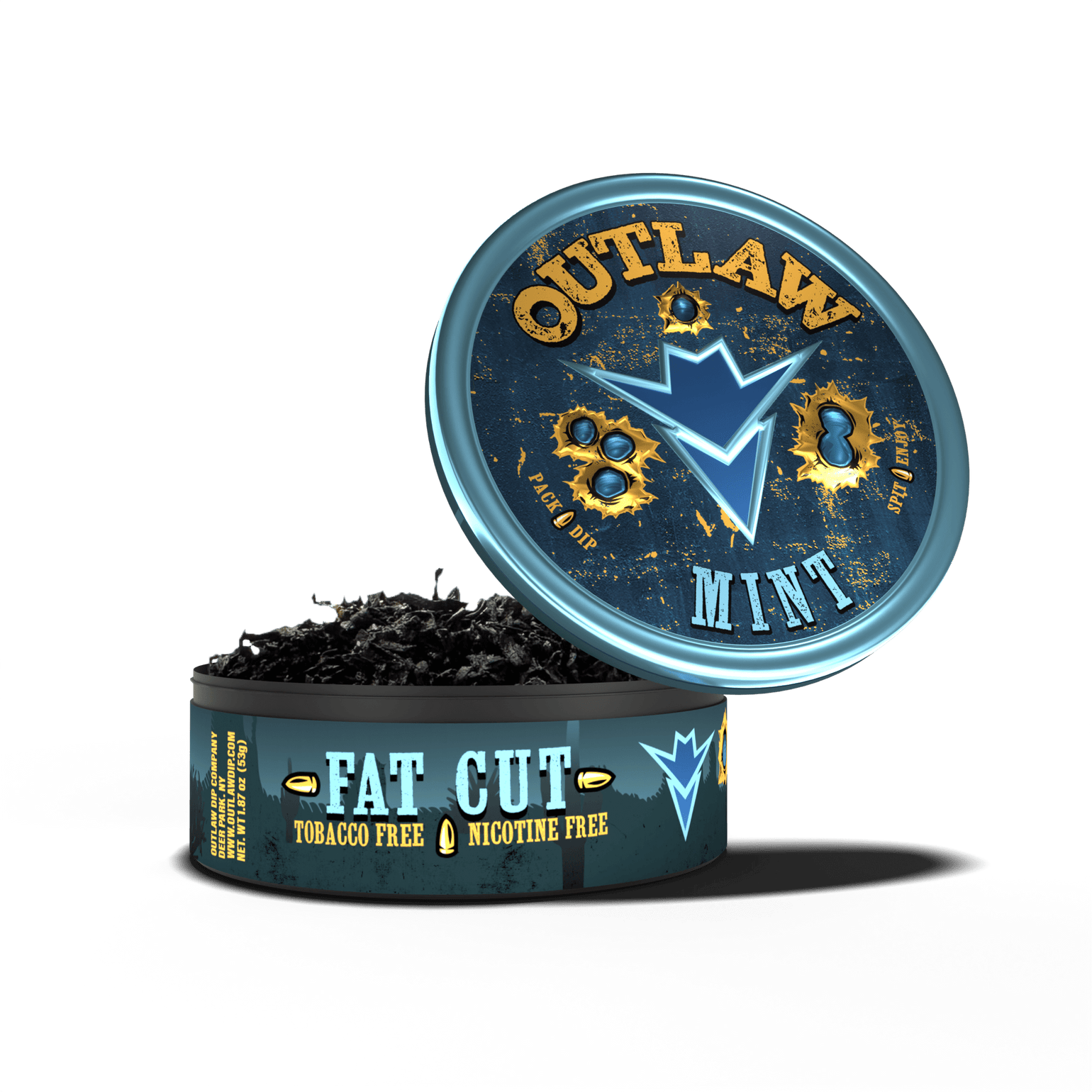 Outlaw FAT Cut Dip - Premium Chewing Tobacco Alternative – Outlaw Dip ...