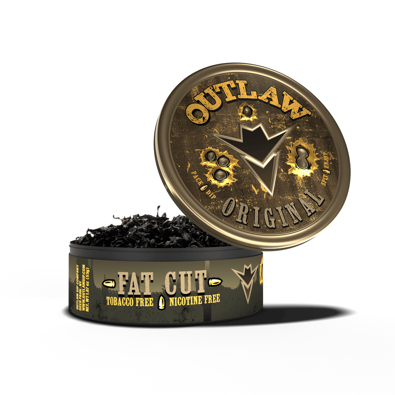Outlaw FAT Cut Dip - Premium Chewing Tobacco Alternative – Outlaw Dip ...