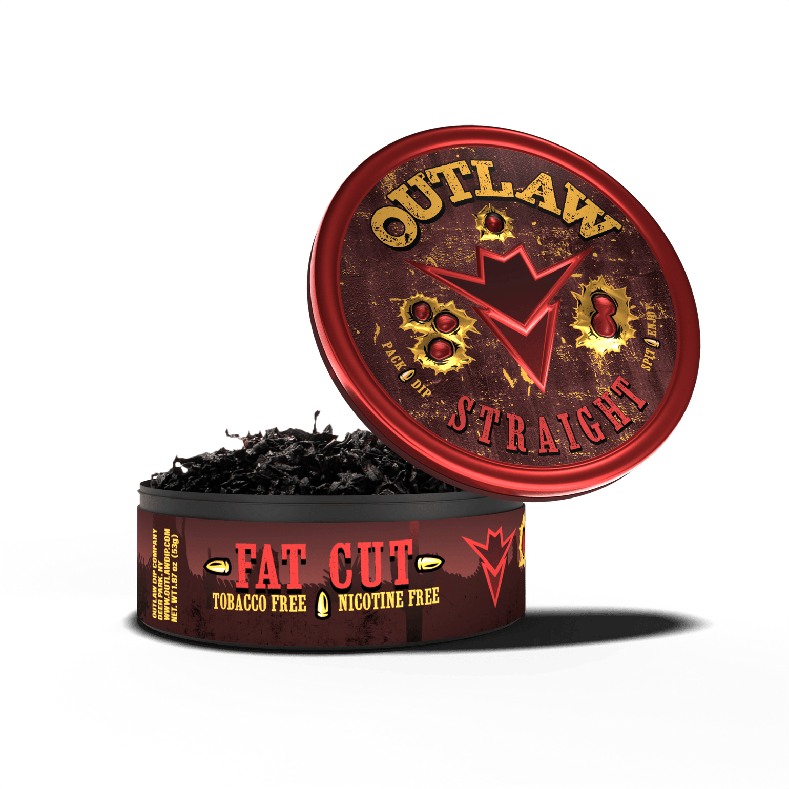 Outlaw FAT Cut Dip - Premium Chewing Tobacco Alternative – Outlaw Dip ...
