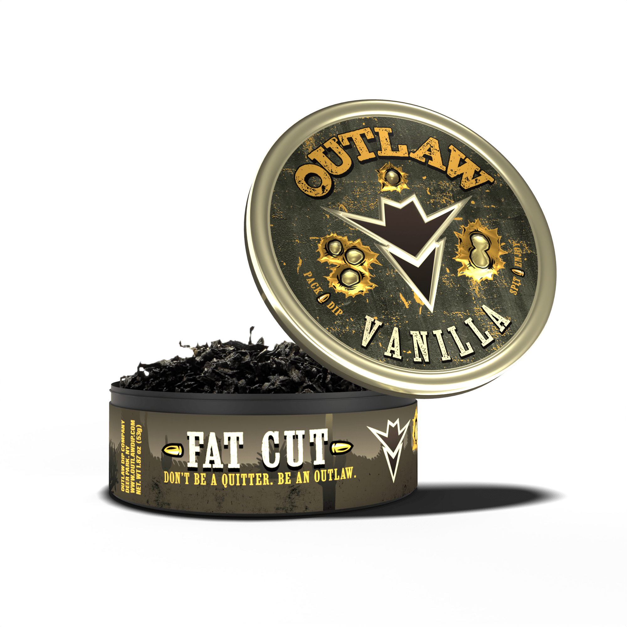 Vanilla FAT Cut Dip - Skoal Vanilla Alternative – Outlaw Dip Company Inc.
